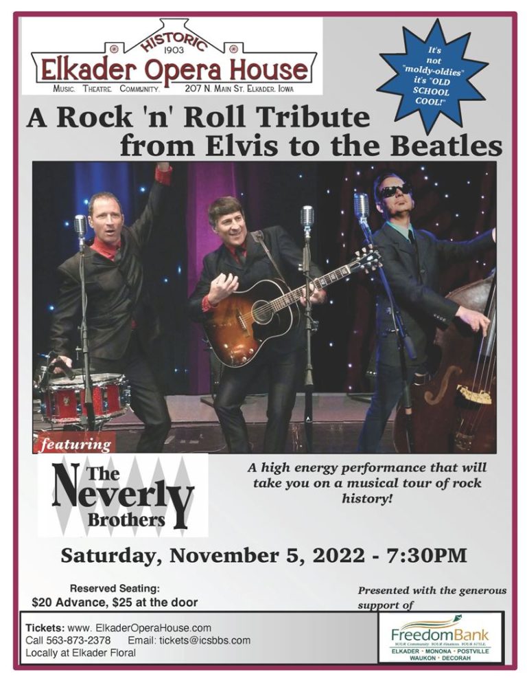 The Neverly Brothers – Elkader Opera House