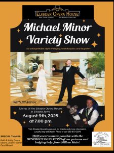 Michael Minor Variety Show – Elkader Opera House